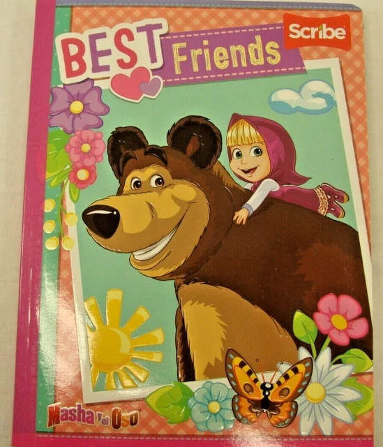 MASHA Y EL Oso/ Masha and the bear Best Friends composition school ...