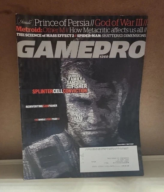 GAMEPRO GAME PRO Magazine, Issue 260 May 2010 God Of War - III Prince ...