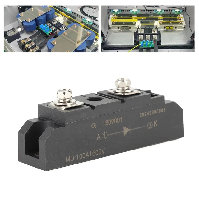 BRIDGE RECTIFIER 2 Terminal Diode Rectifier Power Module Copper Plate ...