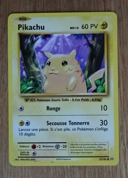 Carte Pokemon Pikachu Pv 60 À VENDRE! - PicClick FR Carte Pokemon Pikachu Pv 60 À VENDRE! - PicClick FR