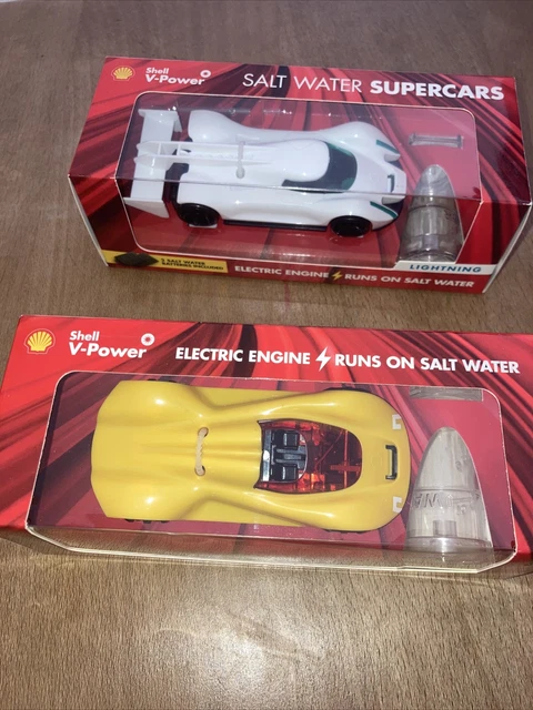 2 X SHELL V-Power Salt Water Supercars Sunchaser & Lightning £13.99 ...