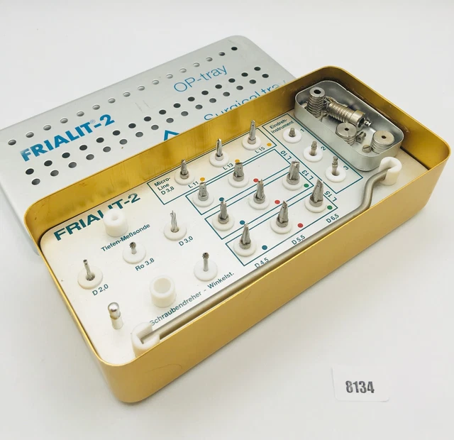 FRIATEC IMPLANTAT CHIRURGIE Set Surgical tray 17-teilig FRIALIT-2 ...