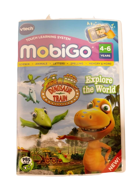 VTECH MOBIGO PBS Kids Dinosaur Train Game for Touch Learning System 4-6 ...