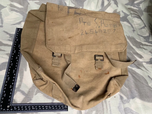 ORIGINAL BRITISH ARMY 37 Pattern Large Pack - WW2 Pattern Backpack ...