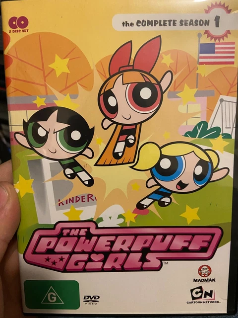 THE POWERPUFF GIRLS Season 1 region 4 DVD (2 discs) Cartoon Network ...