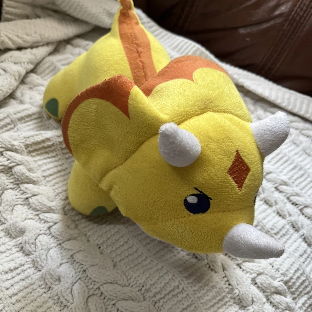 DINOSAUR KING SEGA Sunrise - Chomp - Triceratops Soft Plush Toy 9 ...