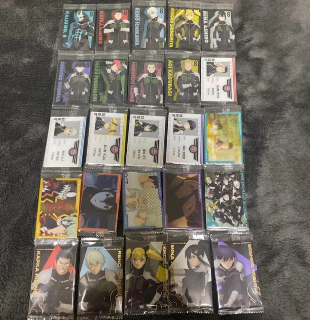 KAIJU NO. 8 wafer cards Complete set All 25 types BANDAI Japan New £93. ...