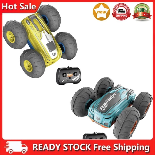 2.4GHZ 4WD RC Stunt Drift Car 1/32 Double Sided Remote Control Flip Vehicle UK £14.03 - PicClick UK