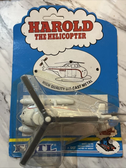 THOMAS TANK & Friends ERTL HAROLD THE HELICOPTER CLOUD CARD 1990 ...