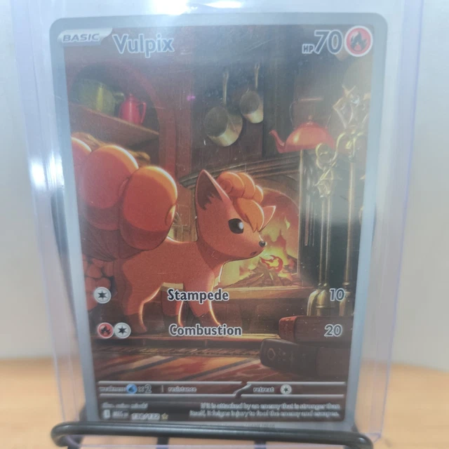 POKÉMON TCG MEGA Evolution Vulpix 138/132 Illustration Rare Card ...