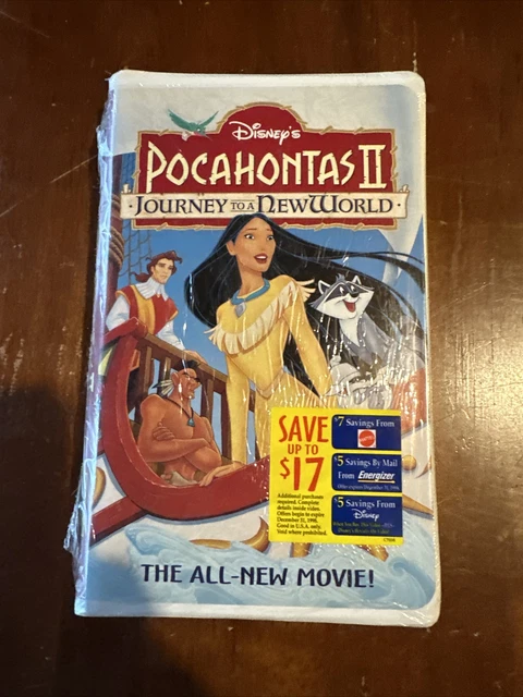 POCAHONTAS II: JOURNEY to a New World (VHS, 1998) EUR 6,71 - PicClick IT