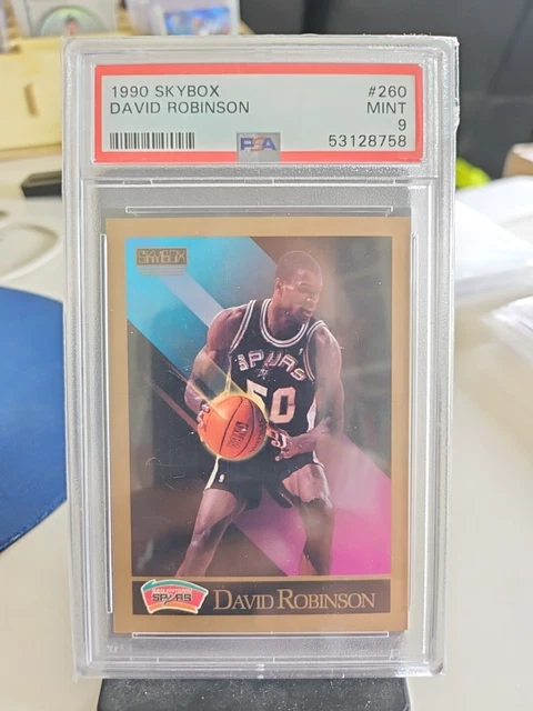 1990 SKYBOX DAVID Robinson Psa 9 Mint Nba Hof San Antonio Spurs 🏀 ...