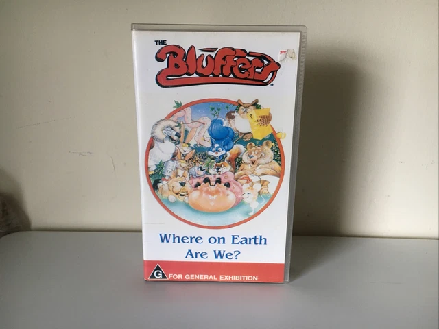 THE BLUFFERS WHERE on Earth Are We VHS Tape $4.00 - PicClick AU