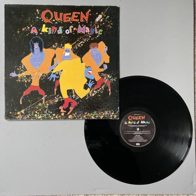 QUEEN - A Kind Of Magic - 1st UK Press Vinyl LP A3U/B3U 1986 With Inner ...