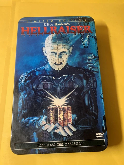 HELLRAISER (DVD, 2000, 2-Disc Set, Limited Edition) Big Steel Box - Pre ...