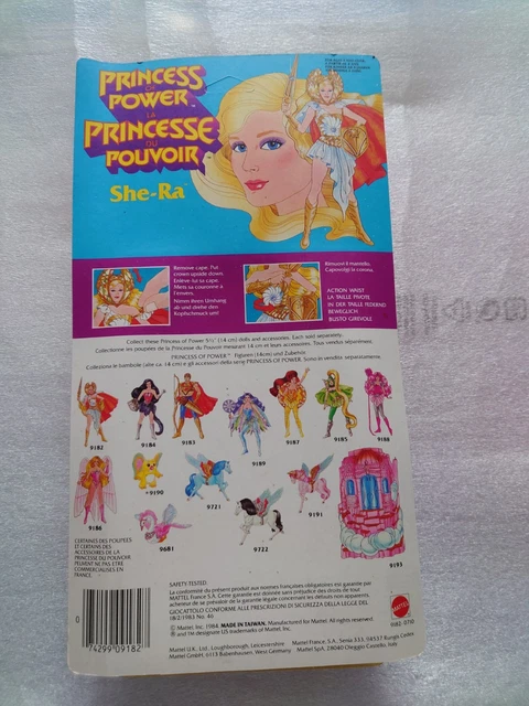 PRINCESS OF POWER - She-Ra / Adora Figure (MOC) Mattel France 1985 ...
