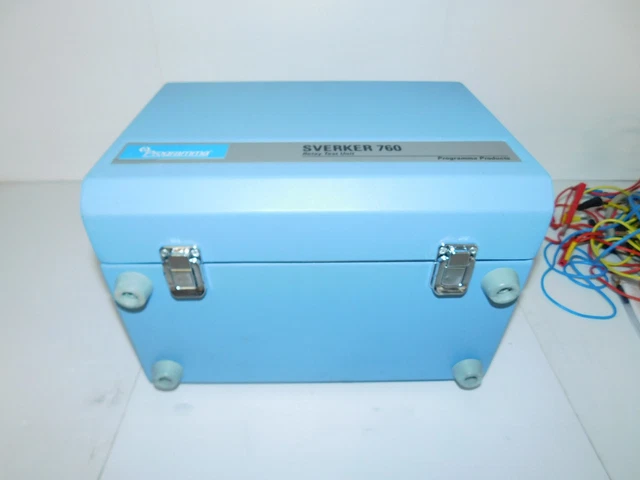 MEGGER PROGRAMMA PRODUCTS Sverker 760 Relay Test Unit (Hql82) $11,846. ...