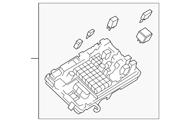 GENUINE GM ENGINE Wiring Harness Junction Block 23220935 $245.06 ...