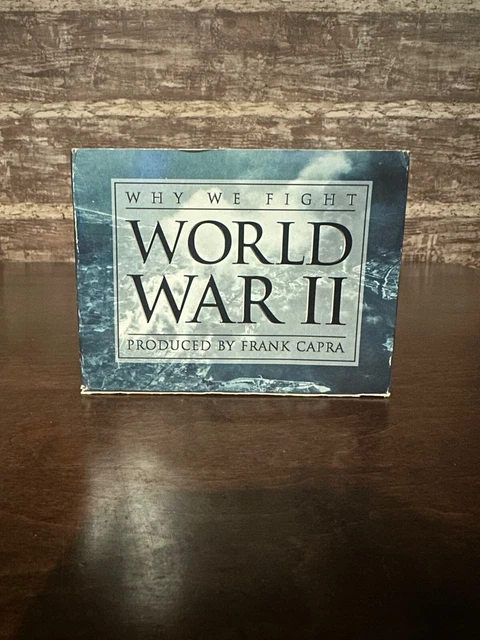 WORLD WAR II Collector Series Why We Fight VHS 5 Tape Set Bundle New ...