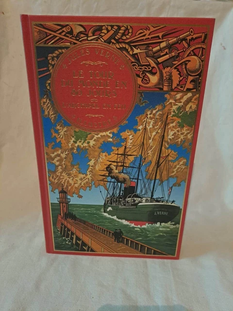LIVRE LE tour du monde en 80 jours Jules Verne illustré EUR 12,00 ...