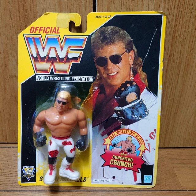 1993 WWF WWE Hasbro HBK Shawn Michaels Wrestling figures Series 7 AWA ...