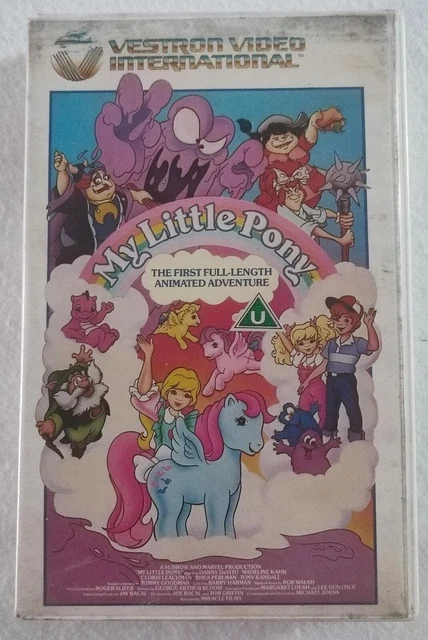 MY LITTLE PONY, The First Full Length Animated Adventure On VHS Tape £ ...