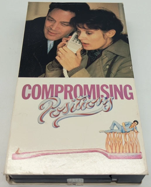 COMPROMISING POSITIONS VHS Comedy Susan Sarandon Paramount Home Video ...