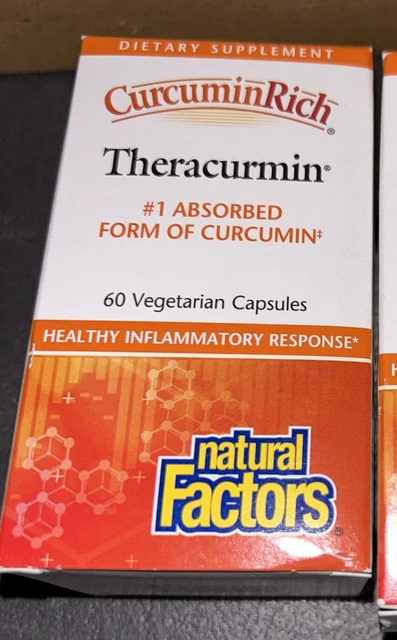 NATURAL FACTORS CURCUMIN Rich Turmeric Root 30mg Capsules - 60 Count! £ ...