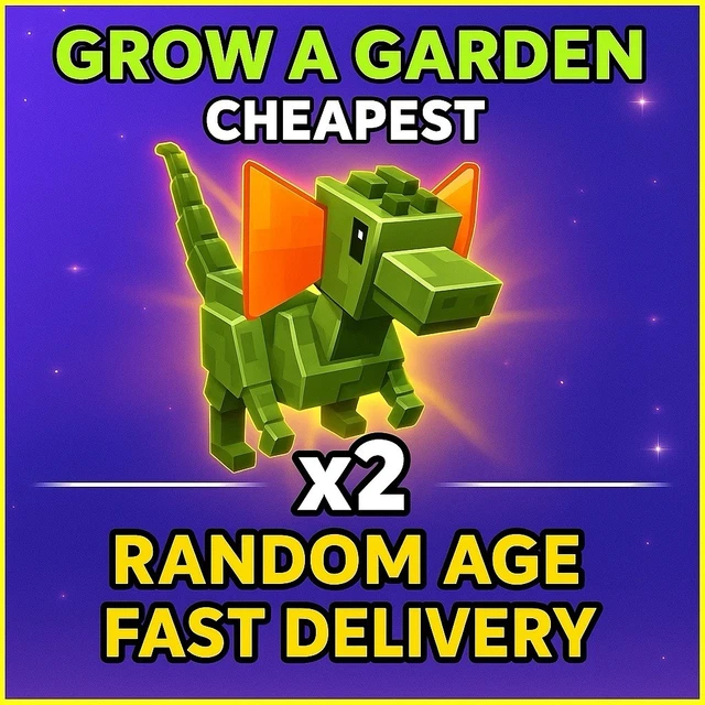 [X2] 🦖 DILOPHOSAURUS 🦖 GROW A GARDEN🪴 🎮ROBLOX (Super Fast Delivery🚀 ...