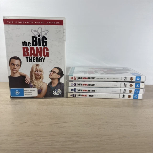 THE BIG BANG Theory Dvd Bundle, Season 1 - 6 Region 4 1 2 3 4 5 6 Free ...