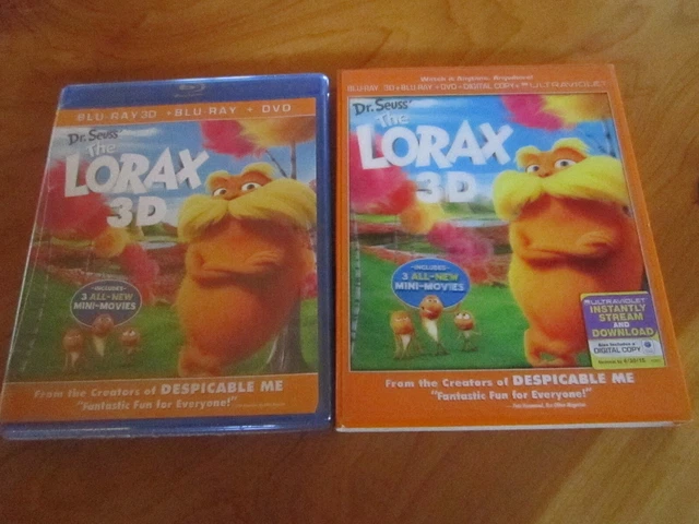 DVD BLU-RAY 3D Dr Seuss The Lorax New Sealed Great ***** EUR 8,01 ...