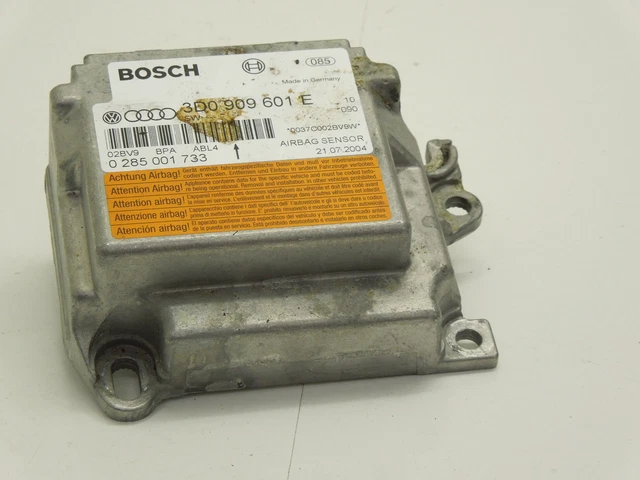 VW PHAETON 3D D1 Phaeton Airbag Control Unit Crash Sensor ECU ...