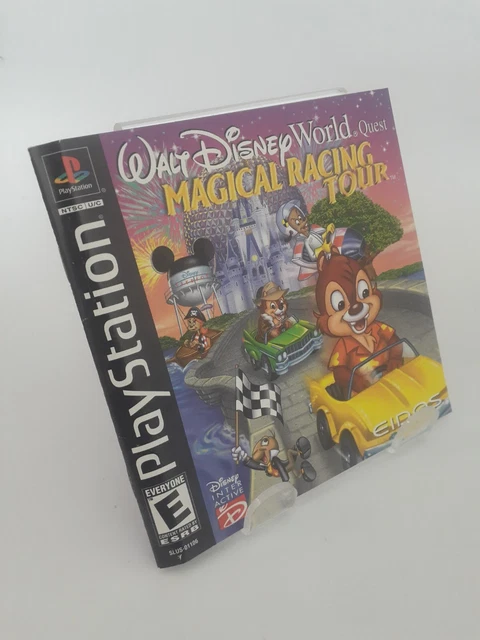 WALT DISNEY WORLD: Magical Racing Tour for Sony PlayStation 1 PS1 ...