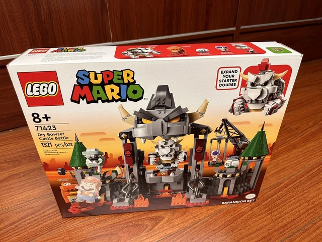 LEGO SUPER MARIO Dry Bowser Castle Battle Expansion Set 71423 EUR 112 ...