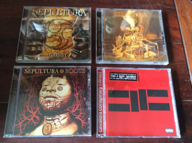 SEPULTURA [4 CD Alben] Inflikted + Arise + Roots +Against / Cavalera ...