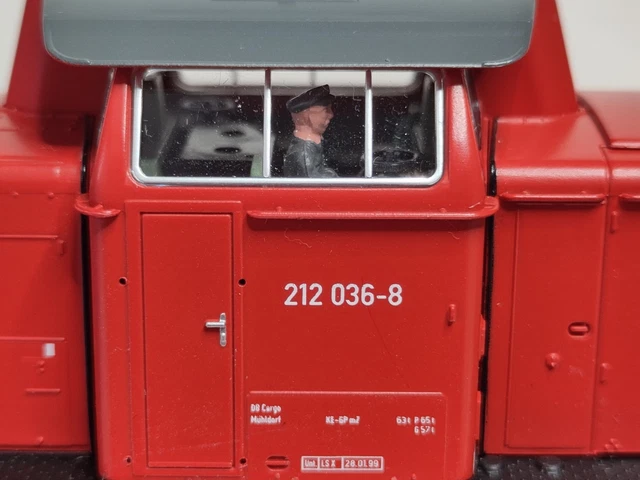 ROCO H0 DC Diesellok V100 BR 212 DB Cargo analog für Bastler in EVP EUR ...