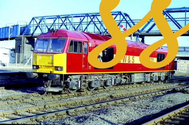 UK RAILWAYS 35MM COLOUR NEGATIVE: 60020 at LINCOLN CENTRAL 08-11-1996 £ ...