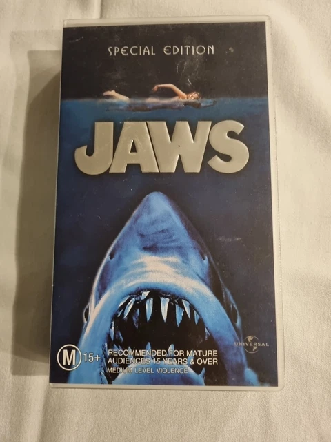 JAWS VHS/PAL SPECIAL Edition $15.00 - PicClick AU