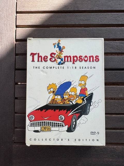 RARE THE SIMPSONS Complete Seasons 1-18 Collectors box set /10 Discs ...