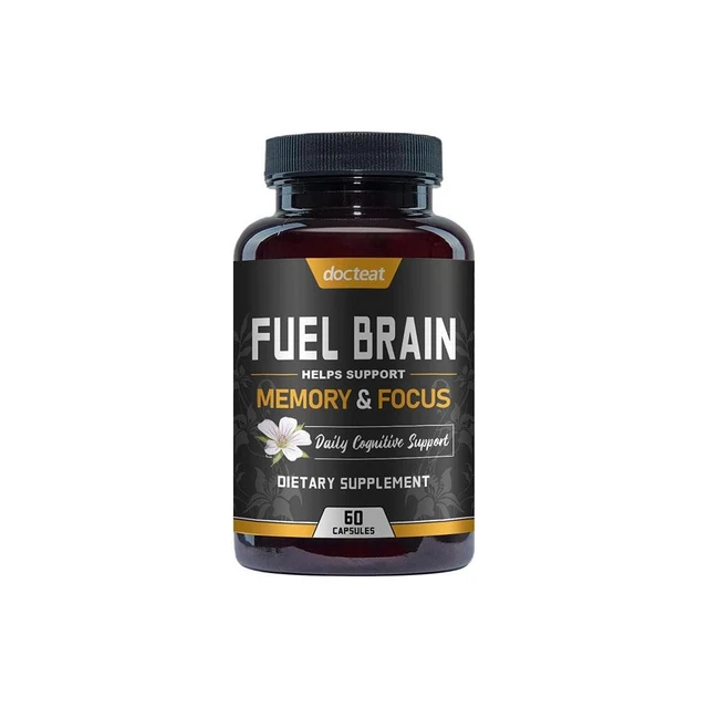 FUEL BRAIN BRAIN Boost Capsules - HELPS SUPPORT MEMORY & FOCUS 60 ...