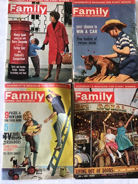 SAINSBURYS FAMILY VINTAGE MAGAZINES FROM 1960S Good Condition. Lot463 £ ...