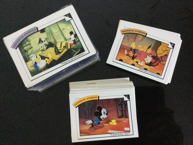 DISNEY COLLECTOR CARDS Full Set Of 210 - Impel 1991 - Rare £60.00 ...