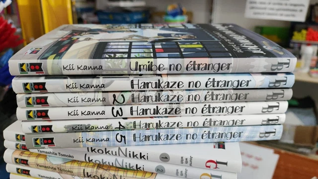 UMIBE NO ETRANGER+HARUKAZE NO ETRANGER 1-2-3-4-5 flashbook manga serie completa EUR 39,00 ...
