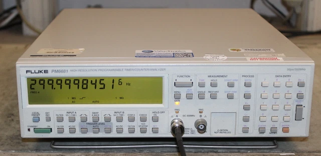 FLUKE PM6681 HIGH resolution programmable time/counter/analyzer EUR 136 ...