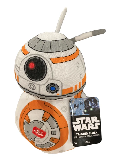 STAR WARS TALKING BB-8 BB8 Plush Toy 8" Interactive Droid The Force ...