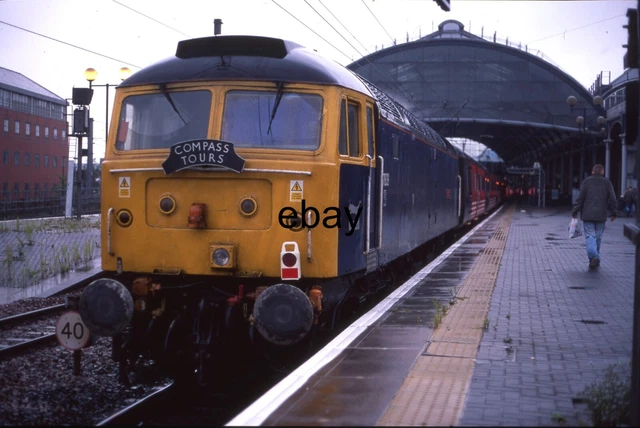 35MM RAILWAY SLIDE- BR Diesel Electric Loco Class 47. 47839 @ Newcastle £2.99 - PicClick UK