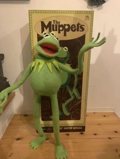 DISNEY THE MUPPETS Kermit Frog MR Figure Master Replicas Photo Puppet ...