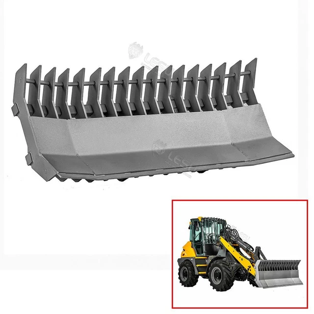 LESU DOZER SHOVEL Rake Bucket for RC 1/14 Hydraulic Loader AOUE MCL8 ...
