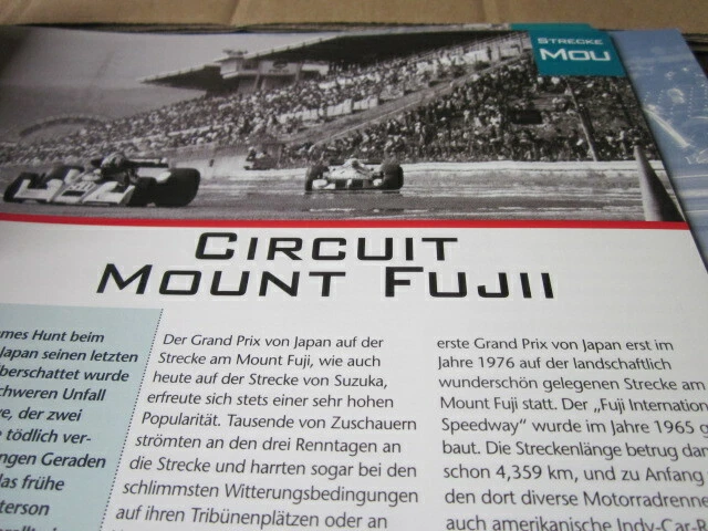 FORMEL 1 ARCHIV Strecken Circuit Mont Fuji Japan EUR 13,45 - PicClick DE