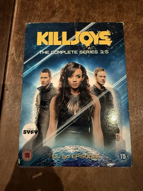 KILLJOYS THE COMPLETE Series 1-5 DVD Box Set All 50 Episodes Used £29. ...